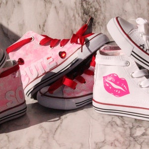 I Love Me | High Top Canvas Sneakers - Etsy