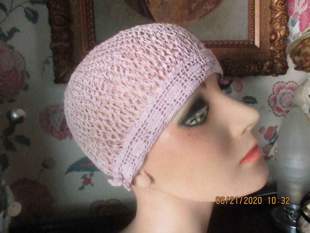 1920s Original Hand Made Night Cap Hat - Etsy