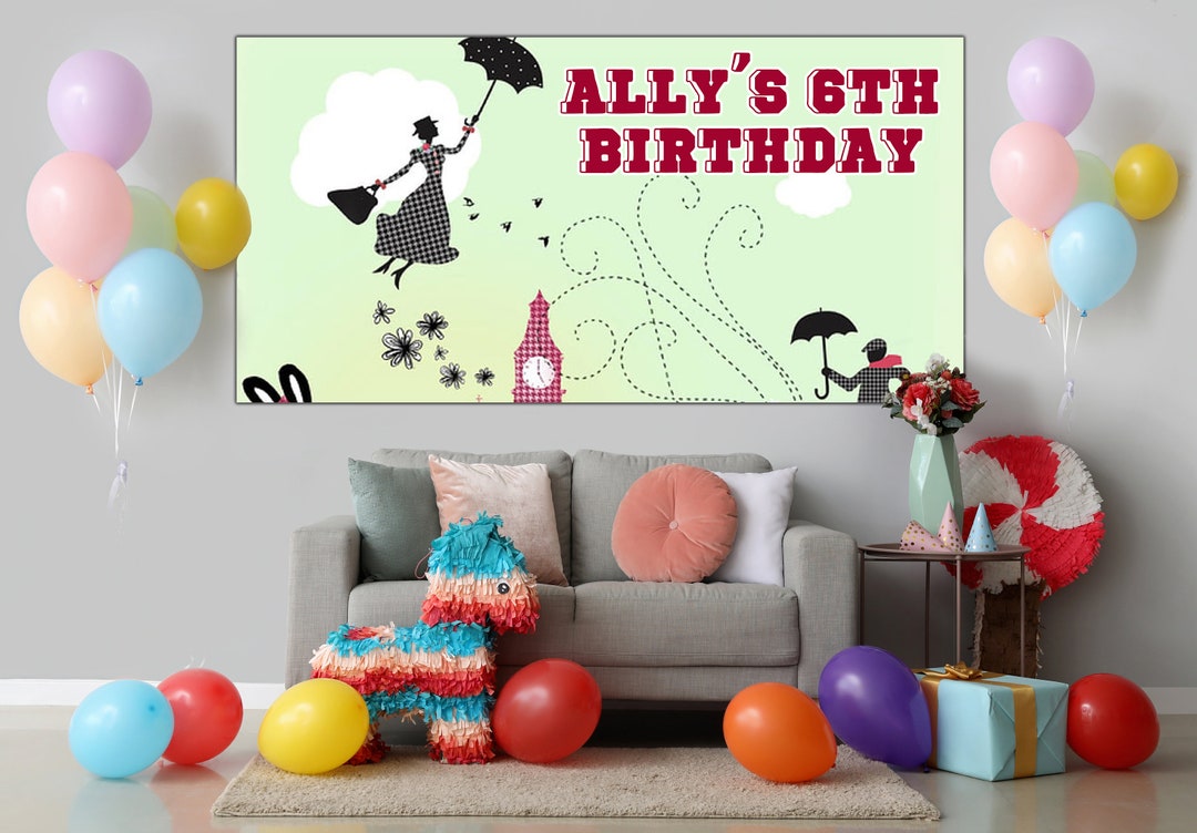 Personalized Party Backdrop Inspired Party Background Personalized ...