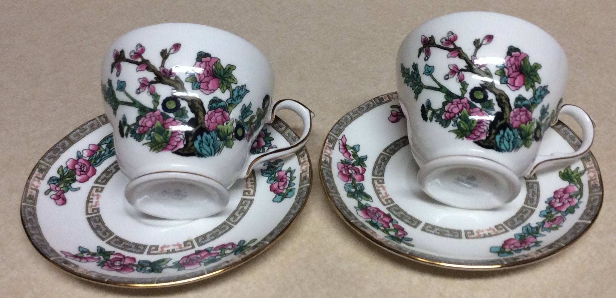 Duchess Fine Bone China Tea Cups & Saucers 2 Sets 4 Pieces Made in ...