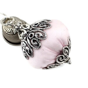 Pink Sewing Chatelaine Based on Historical Models/ Reproduction/ - Etsy