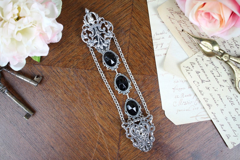 Chatelaine Skirt Lifter, Dress Holder, Macadam Porte-jupes in the Style ...