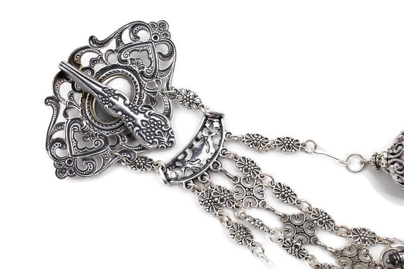 Pink Sewing Chatelaine Based on Historical Models/ - Etsy