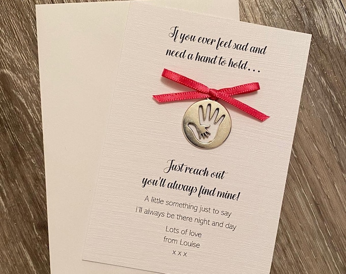 A Tiny Little Pocket Hug Token With Personalised Card, Isolation Gift ...