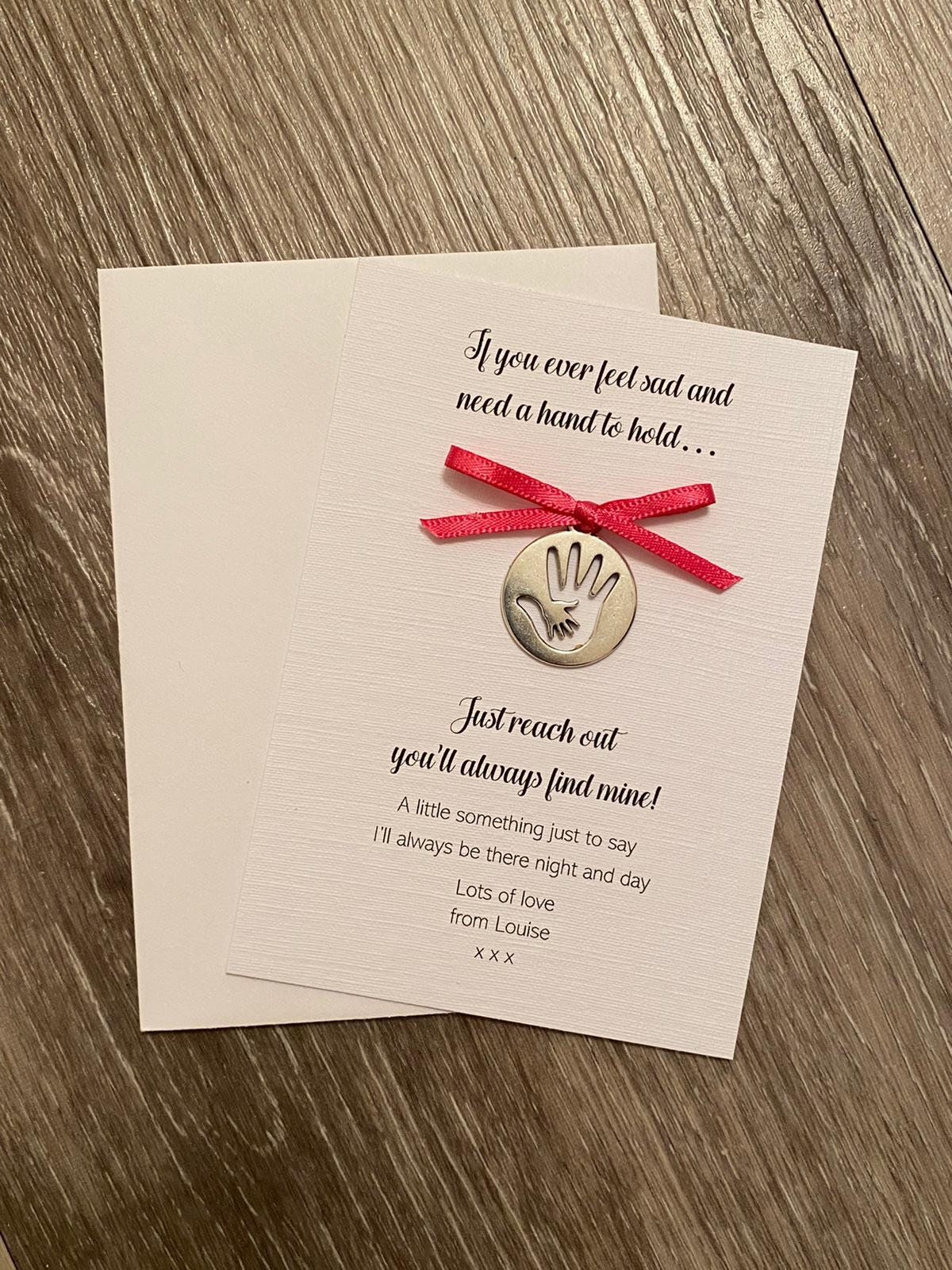 A Tiny Little Pocket Hug Token With Personalised Card, Isolation Gift ...