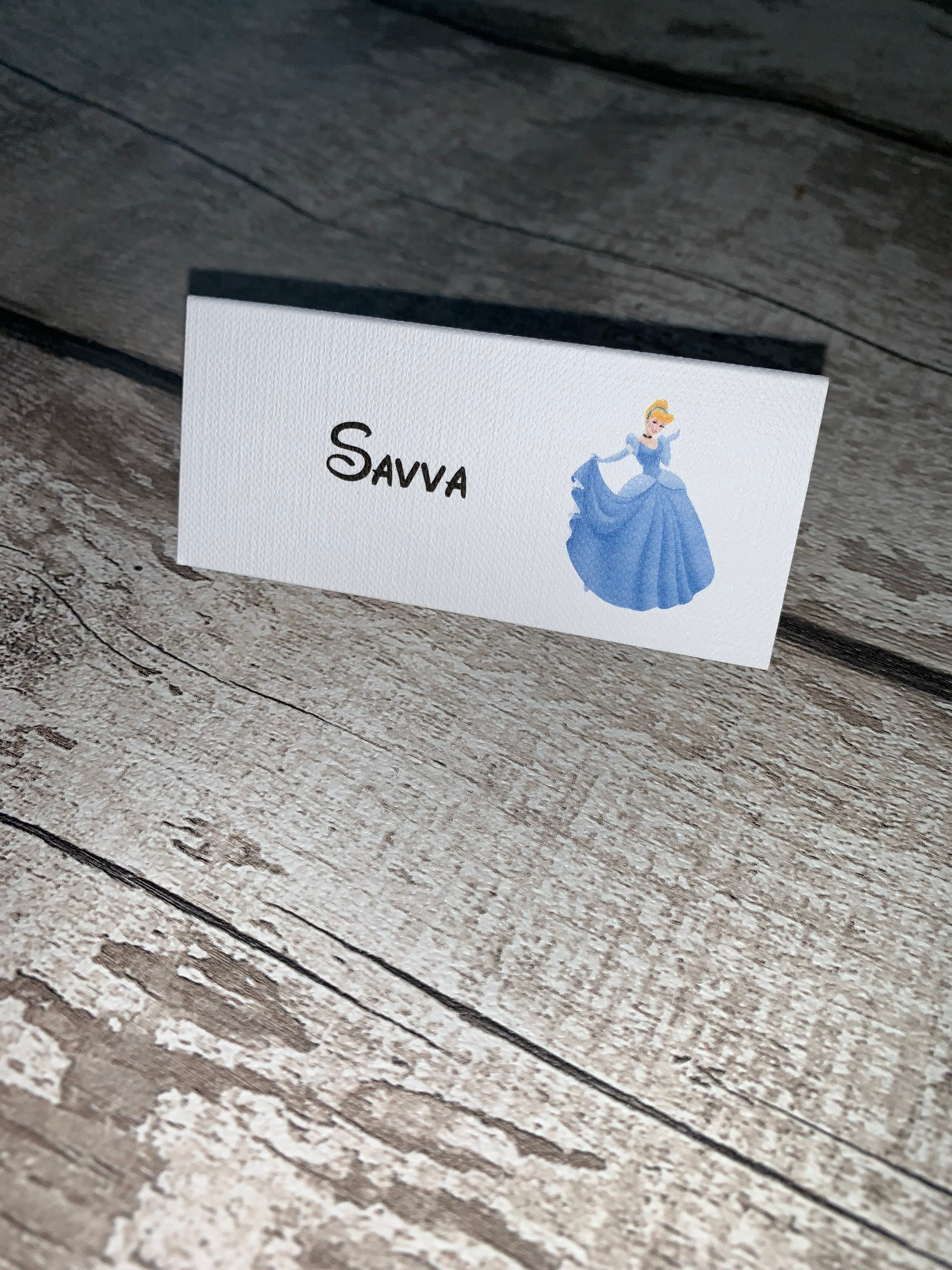 Coloured Disney Place Cards Disney Wedding Magical Fairy - Etsy UK