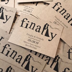 Finally Invites Fully Personalised - Etsy UK