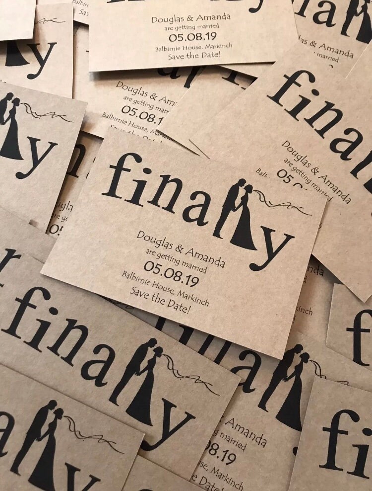 Finally Invites Fully Personalised - Etsy UK