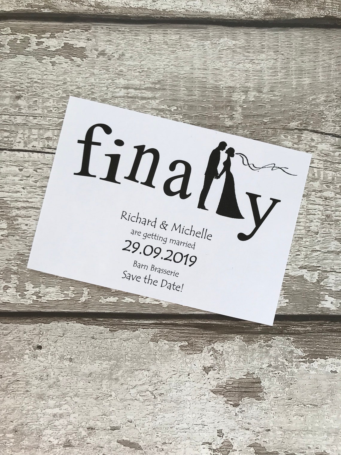 Finally Save the Date Cards - Etsy