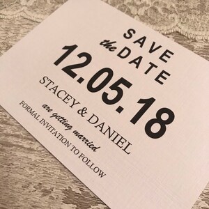 10 Save the Date Cards - Etsy