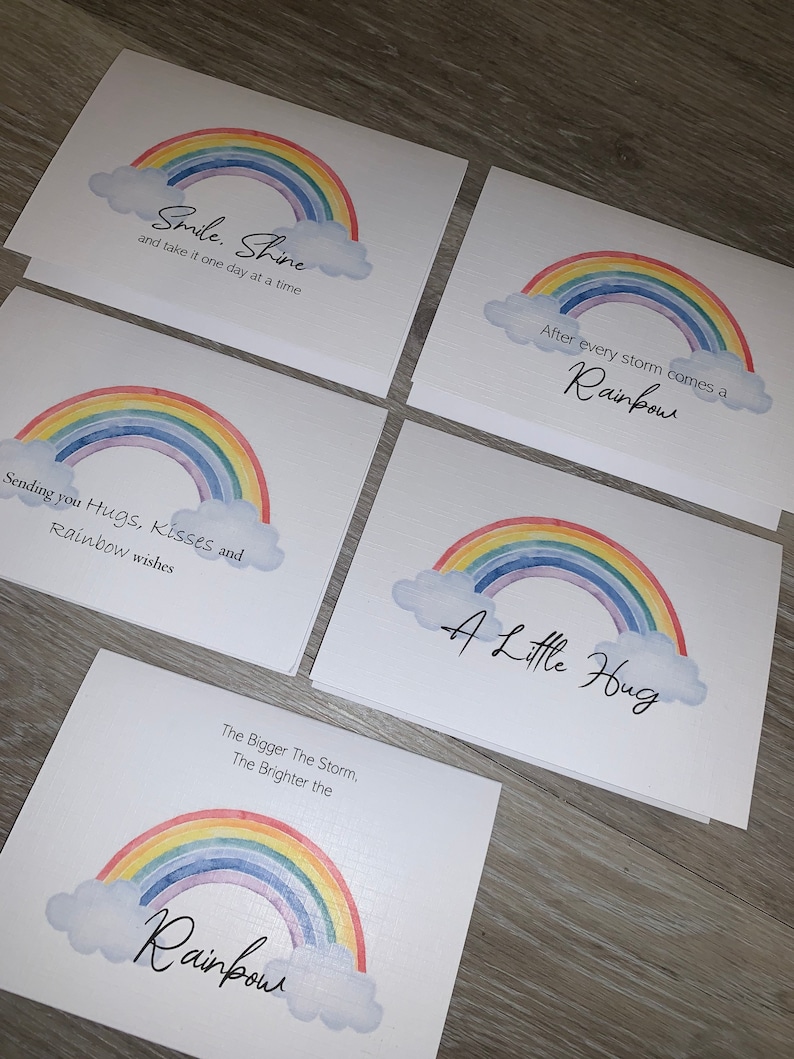 Positive Quote Cardshappy Mail Cards Isolation Giftsocial - Etsy