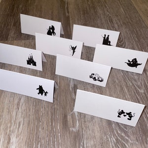 Disney Place Cards, Disney Wedding, Magical, Fairy Tale, Disney Castle ...