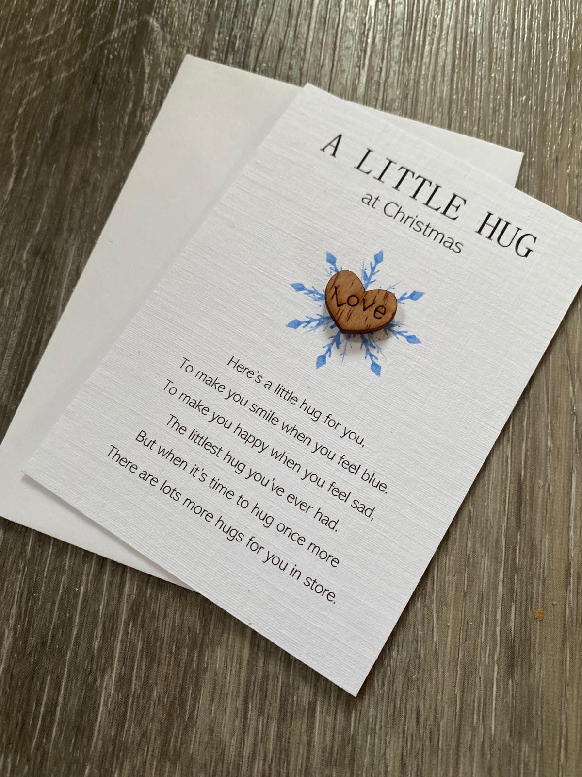 A Tiny Little Pocket Hug With Christmas Cardisolation Gift - Etsy UK
