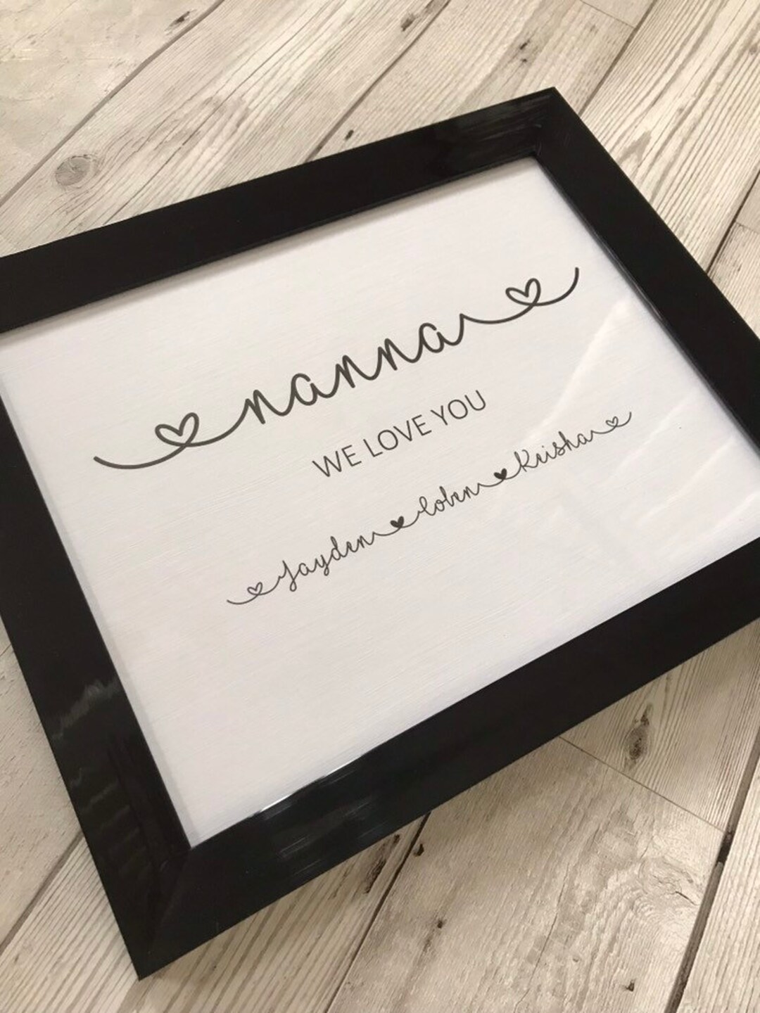 Personalised Print Any Names and Wording Can Be Added, Gift, Present - Etsy