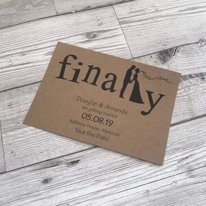 Finally Invites Fully Personalised - Etsy UK