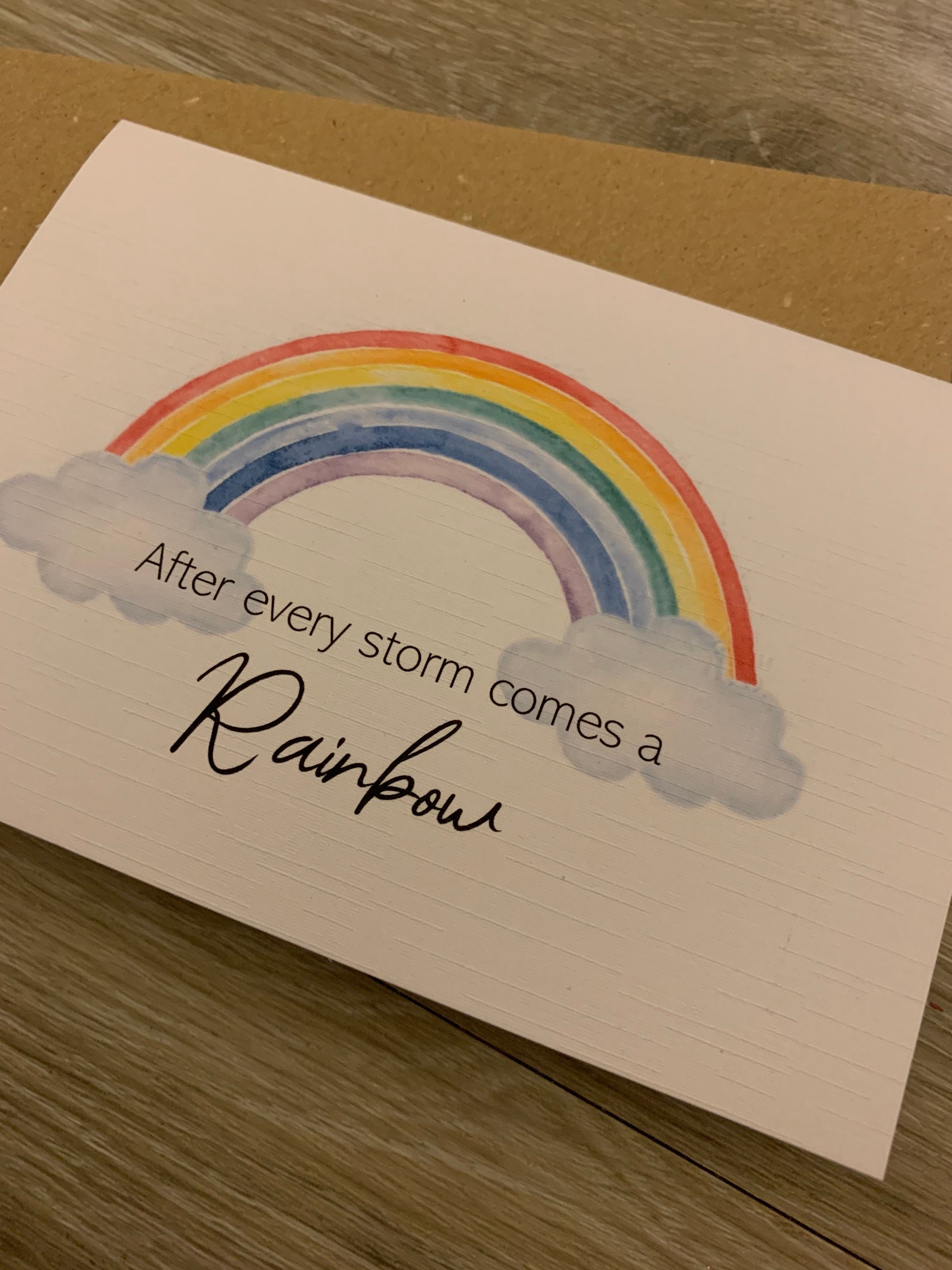 Positive Quote Card Happy Mail Card Isolation Giftsocial | Etsy