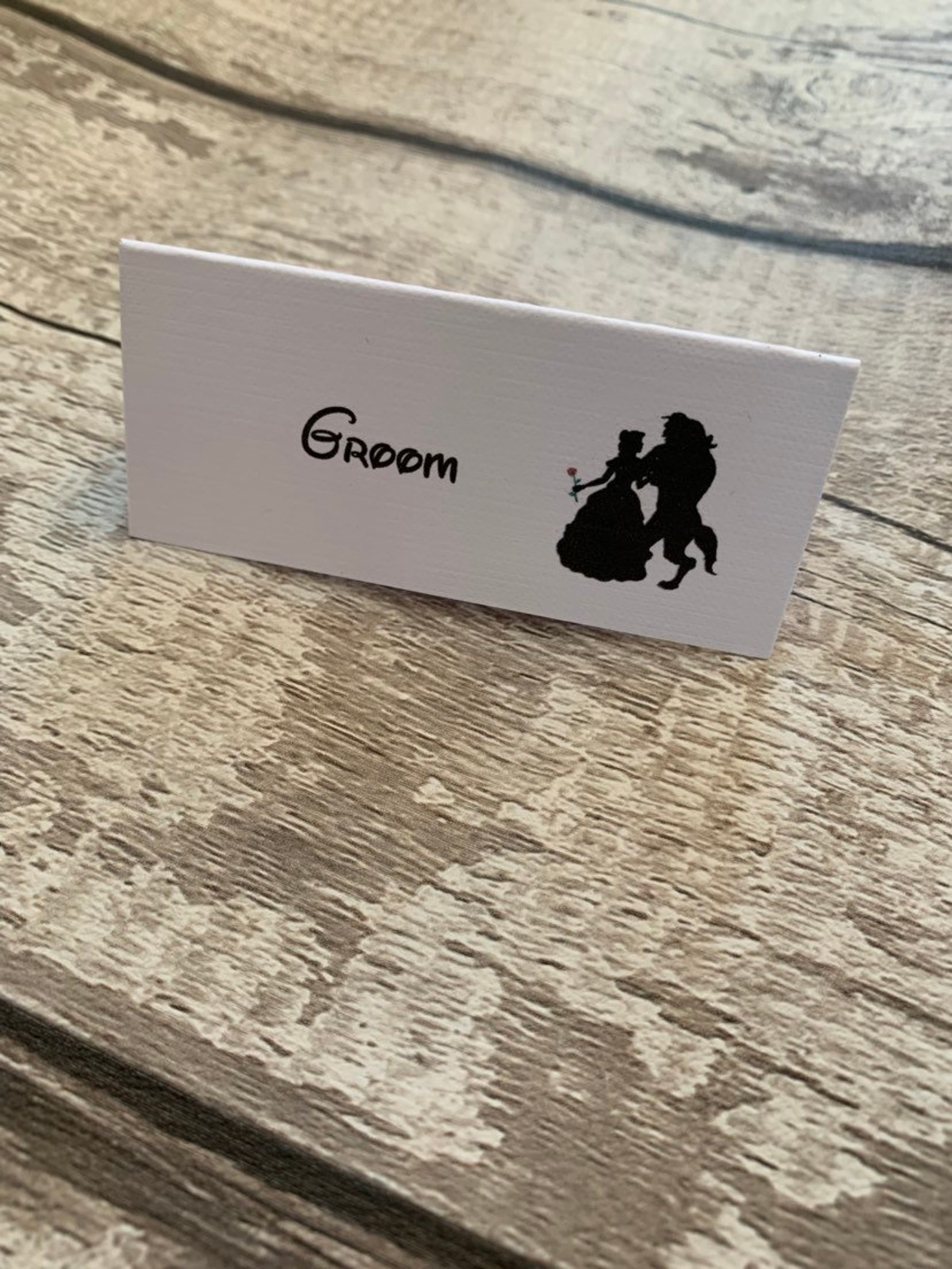 Personalised Disney Place Cards Disney Wedding Magical - Etsy