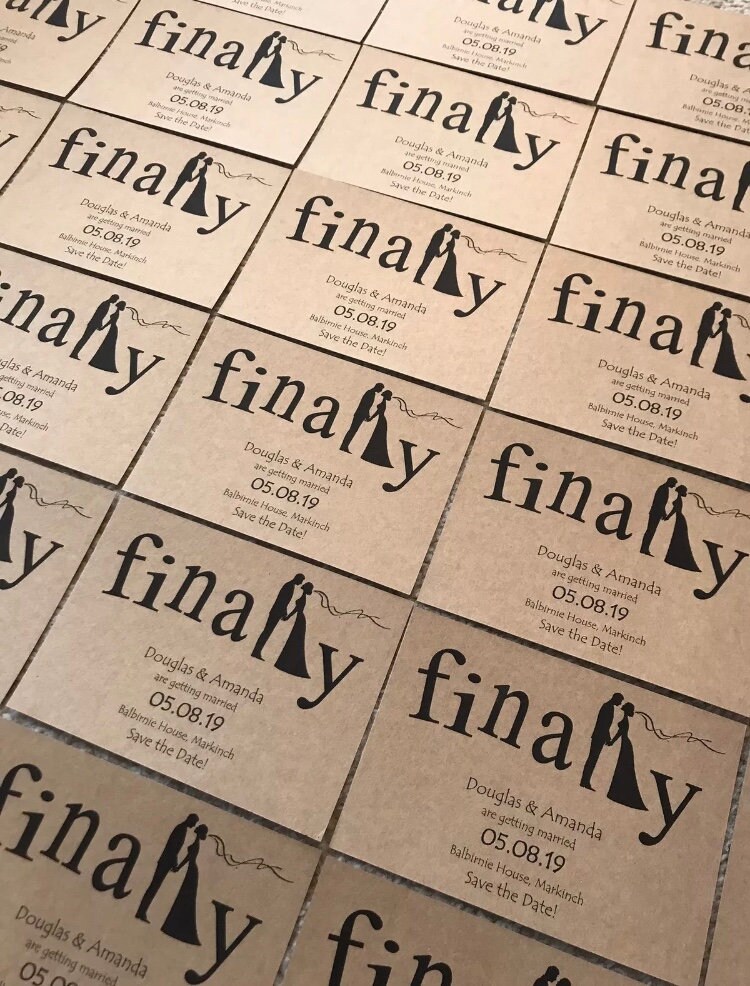 Finally Invites Fully Personalised - Etsy UK