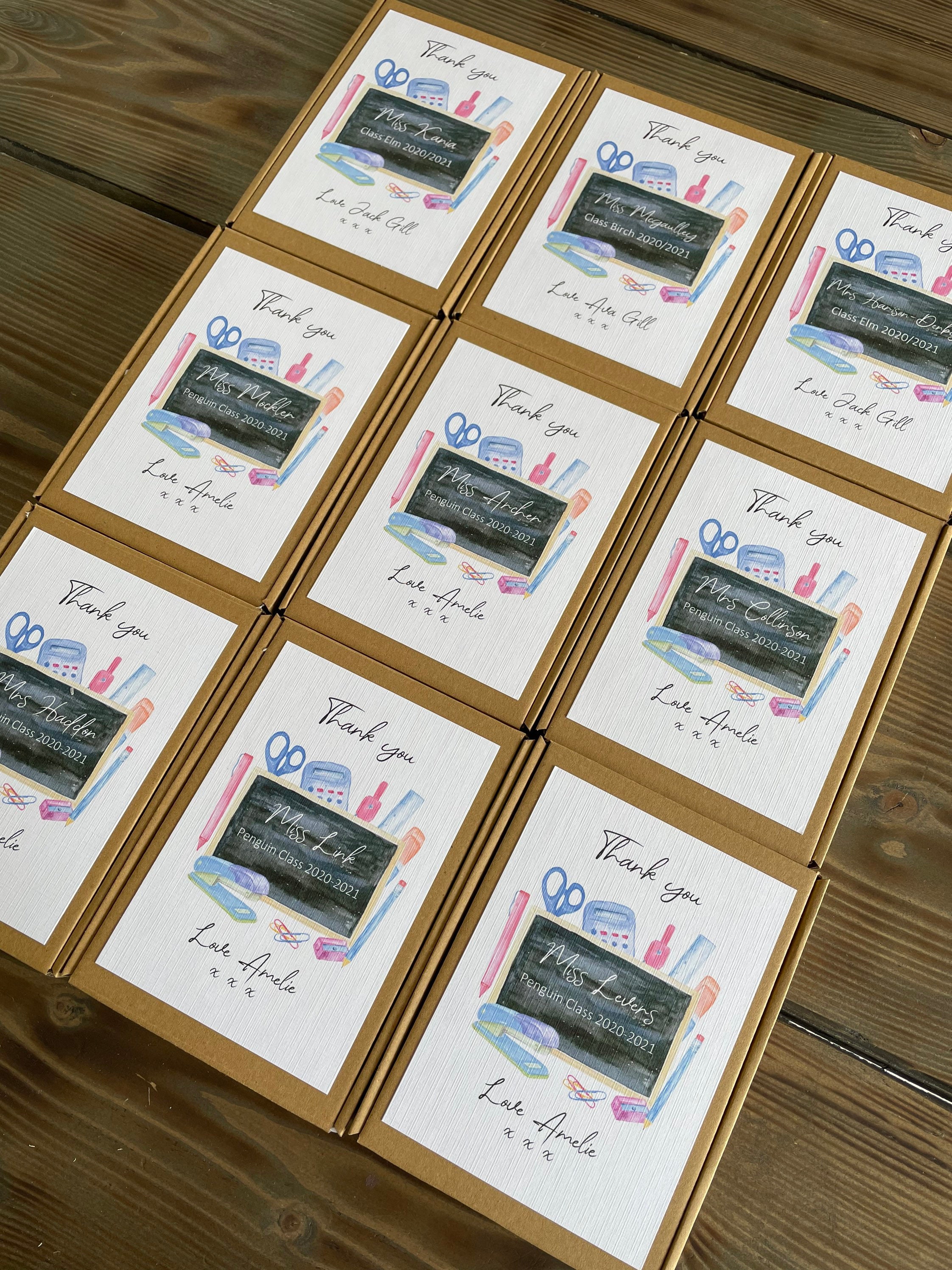 Teacher hug in a mug hamper box Tea and biscuit Thank you | Etsy