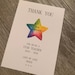 Teacher Thank You Cards Best Teacher Star Teacher Present - Etsy