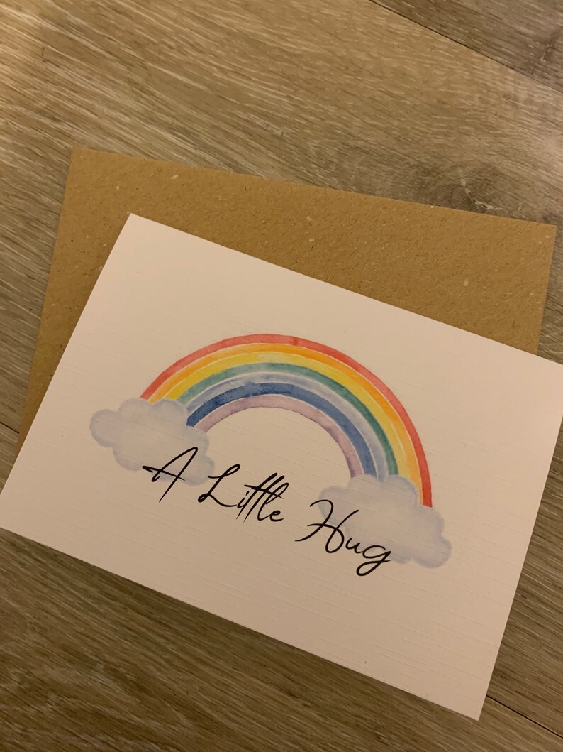 Positive Quote Card Happy Mail Card Isolation Giftsocial - Etsy