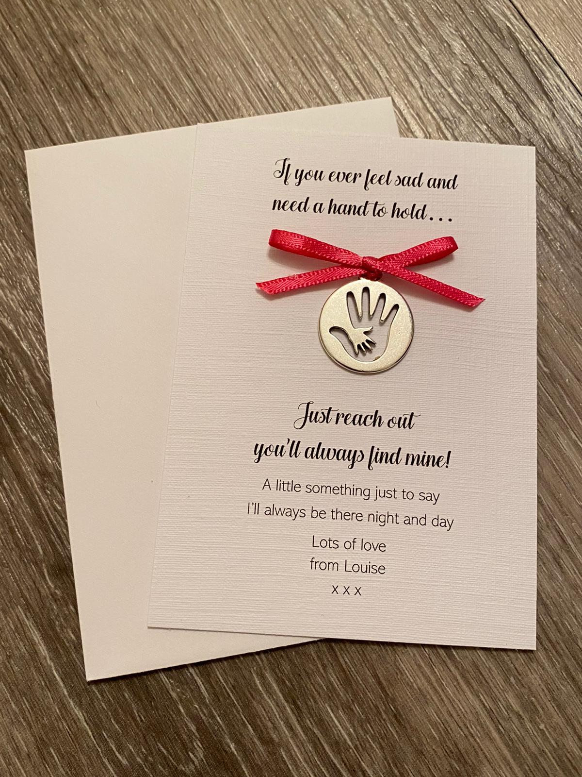 A Tiny Little Pocket Hug Token With Personalised Card, Isolation Gift ...