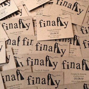 Finally Invites Fully Personalised - Etsy UK