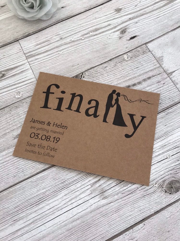 Finally Wedding Invitations