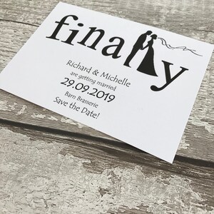 Finally Save the Date Cards - Etsy