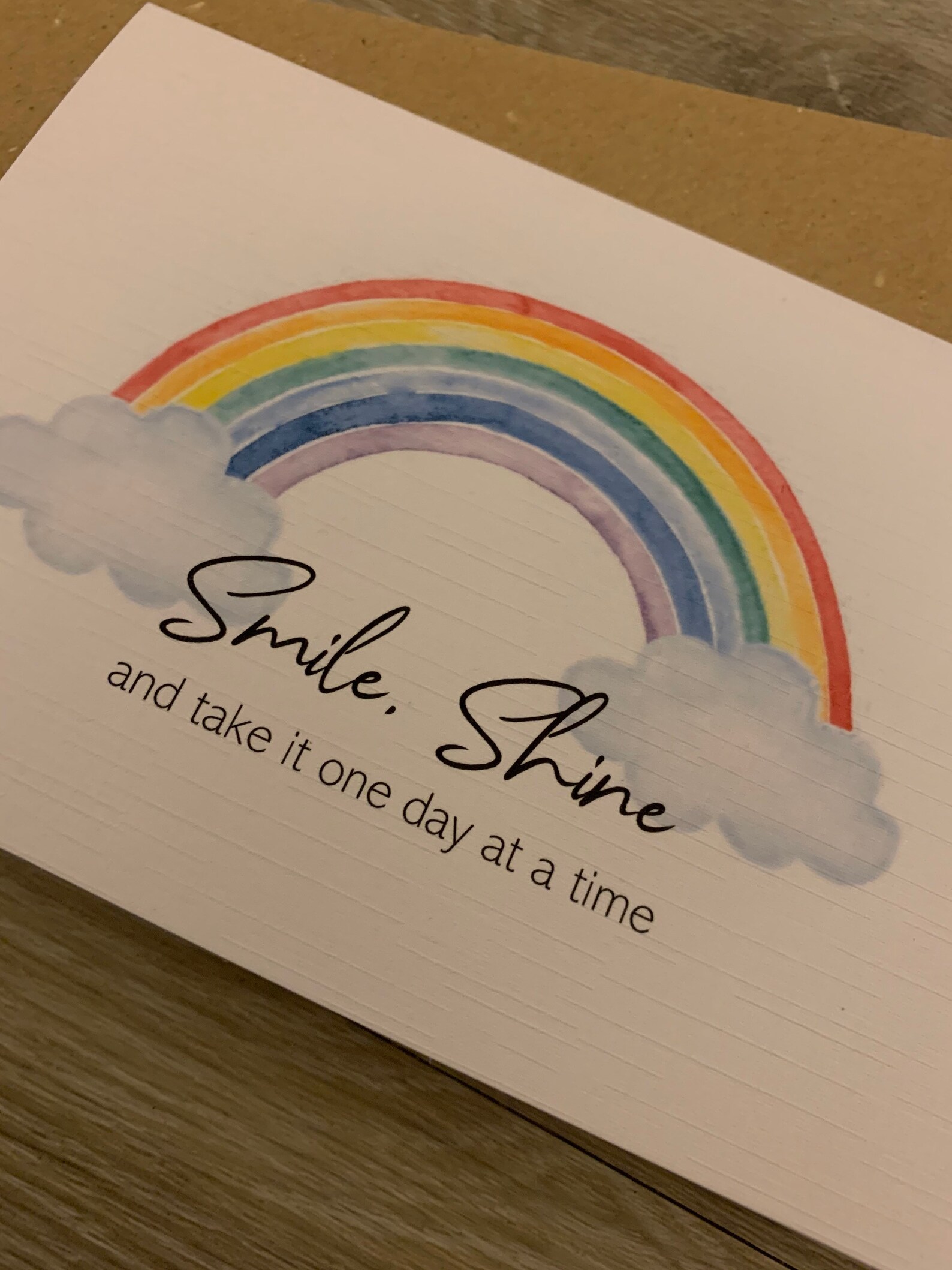 Positive Quote Cardshappy Mail Cards Isolation Giftsocial - Etsy