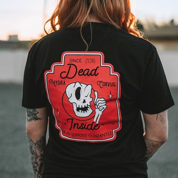 Dead Inside Tattoo - Etsy