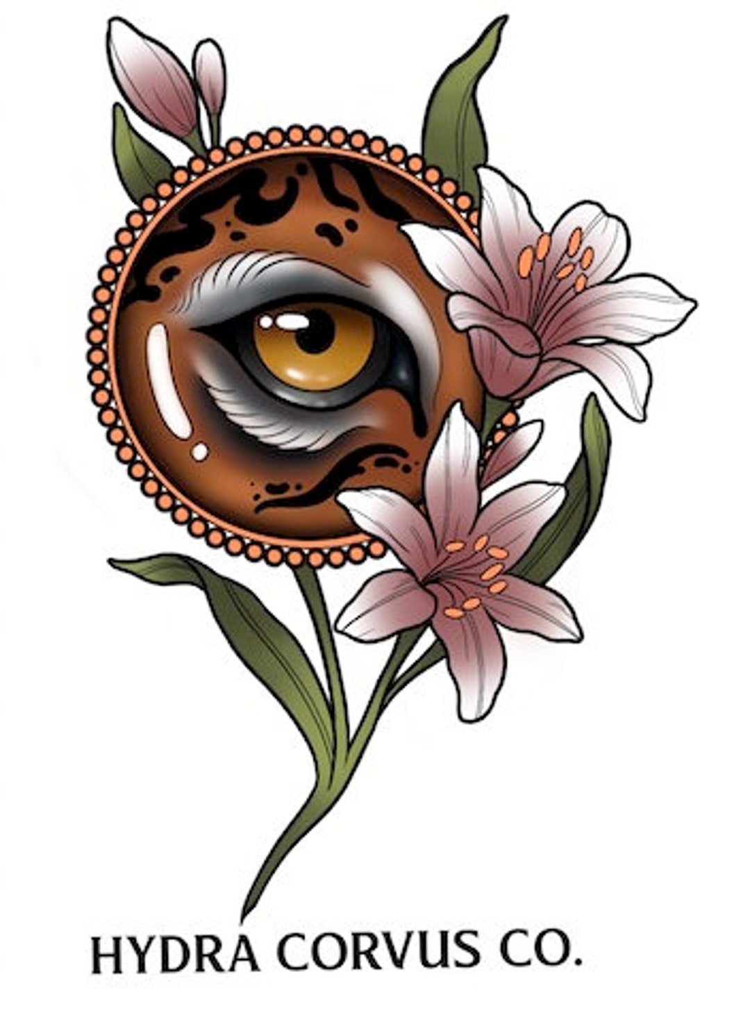 Tiger Lily Sticker - Etsy
