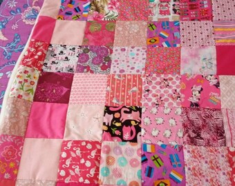 Girl Patchwork Quilt | Etsy UK