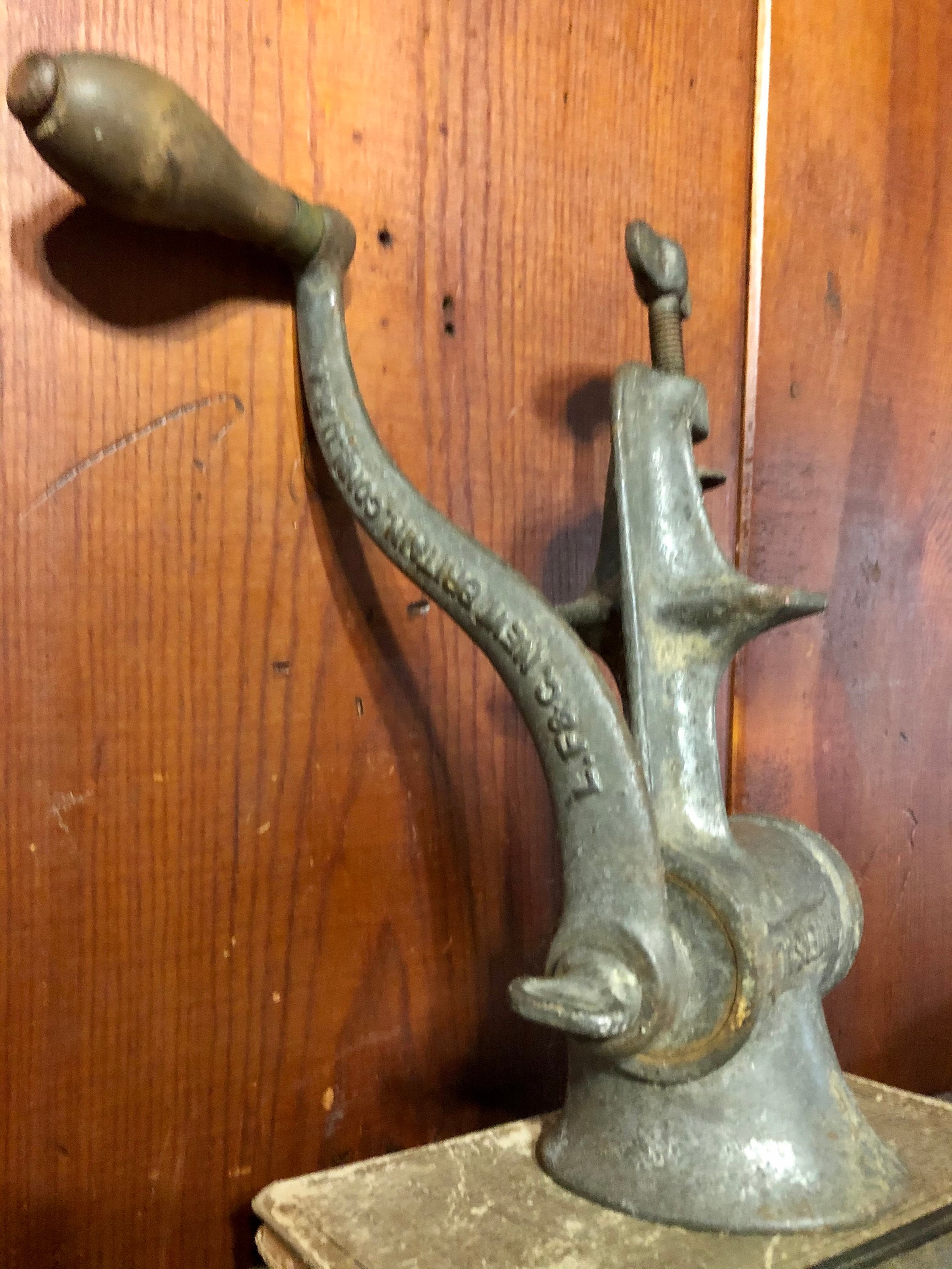 Antique Salvage Nut Butter Grinder / LF&C Universal Cast Iron | Etsy