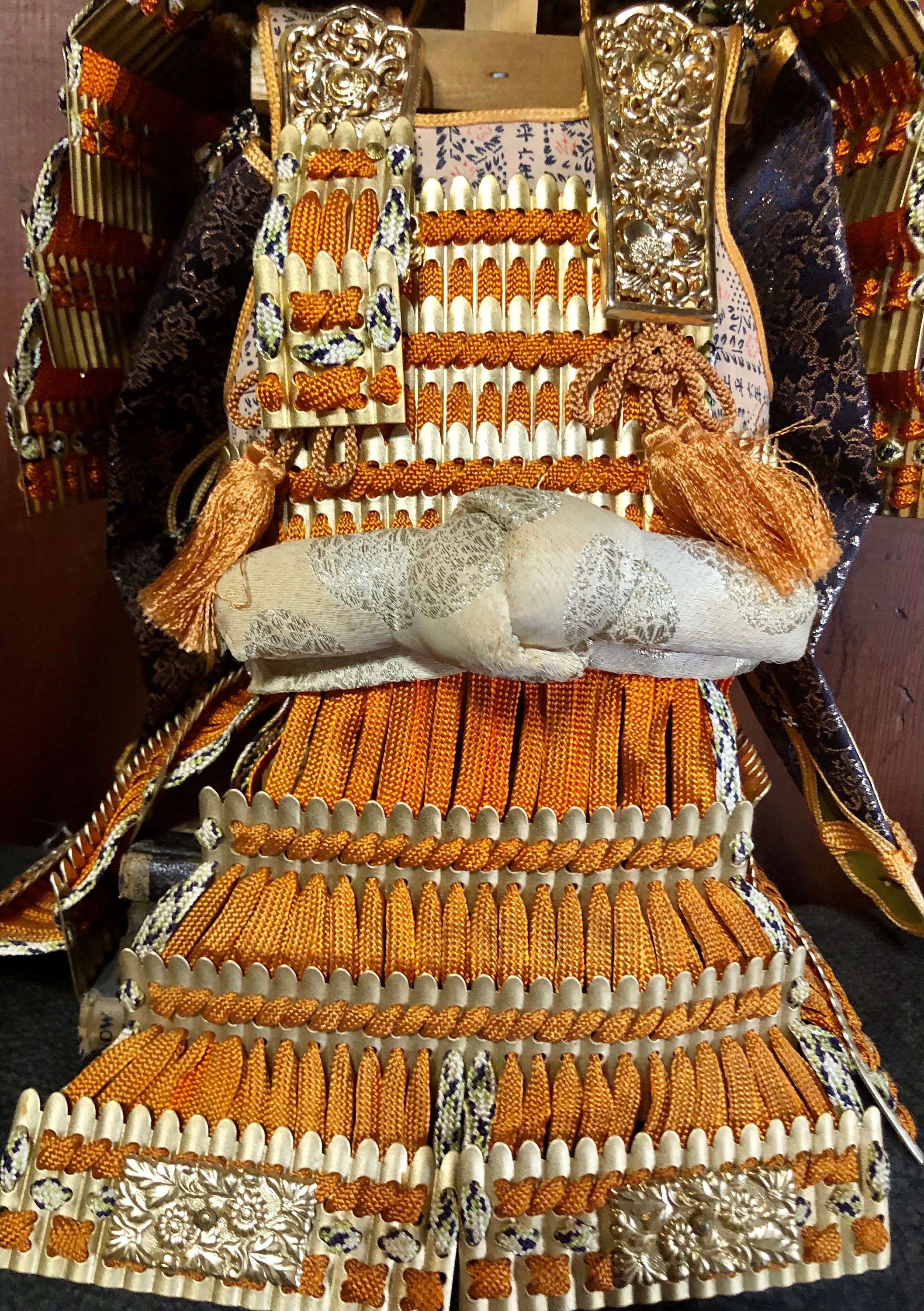 Vintage Japanese Samurai Warrior Armor / Mini Uniform on | Etsy