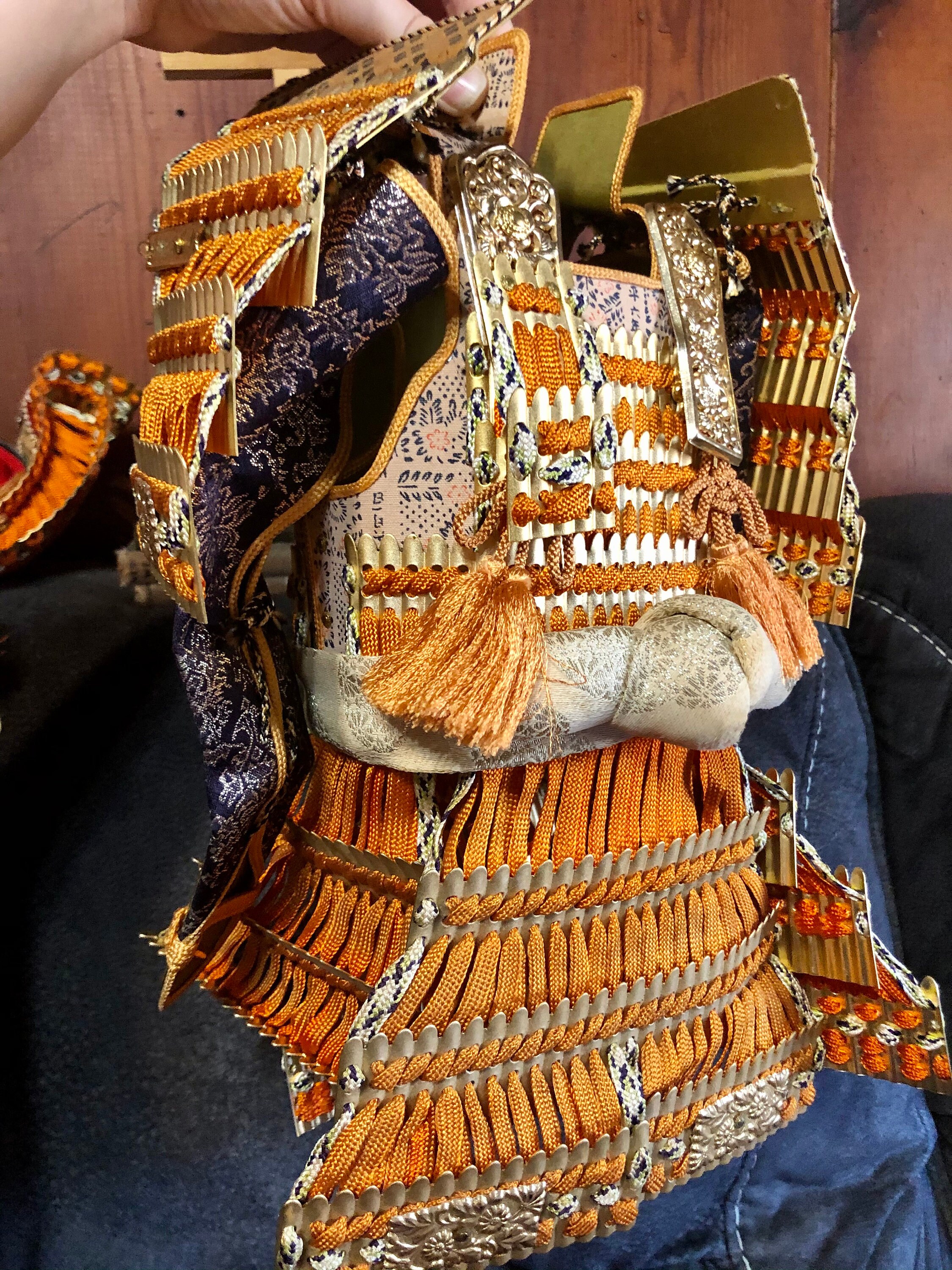 Vintage Japanese Samurai Warrior Armor / Mini Uniform on | Etsy