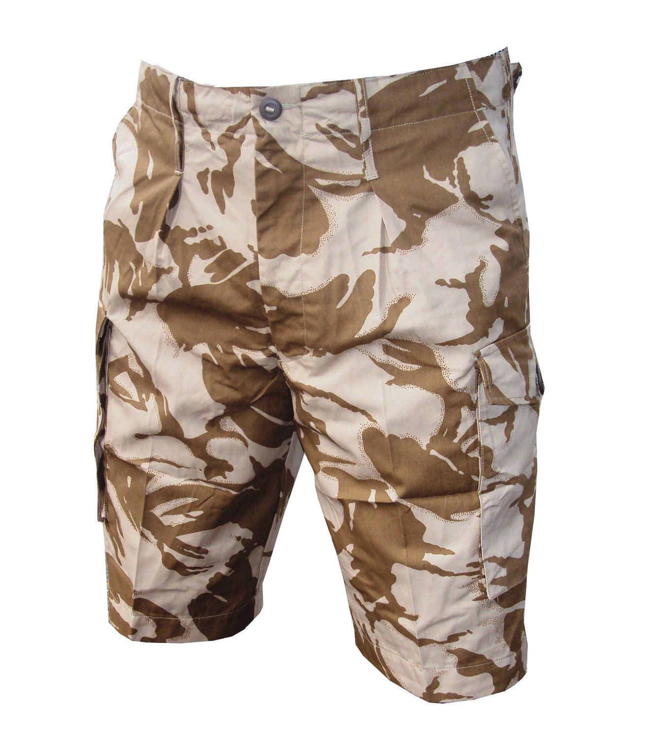 Desert Sand Camouflage Shorts British Army Military Used Etsy