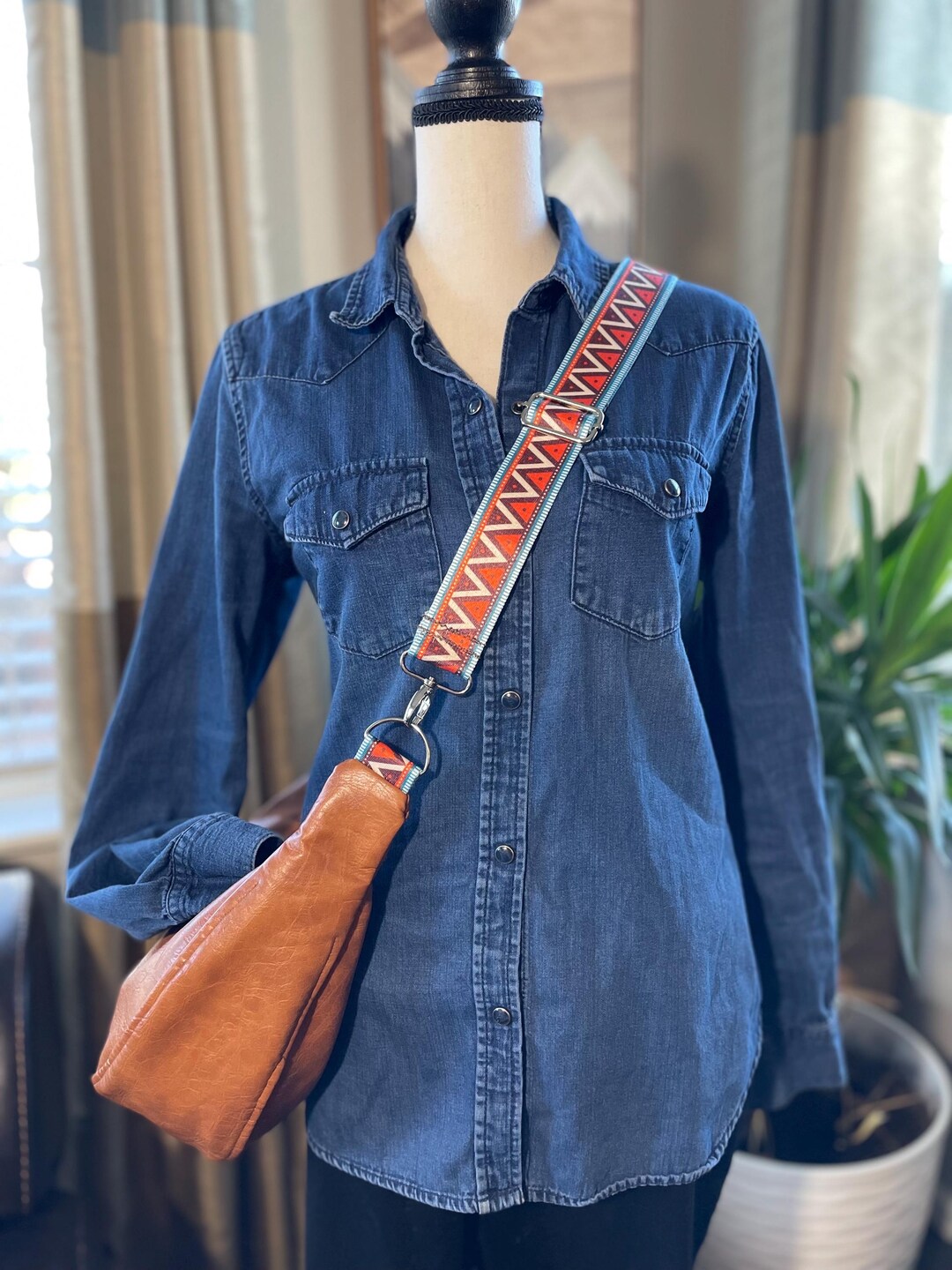 Vegan Leather Half Moon Crescent Bag - Etsy