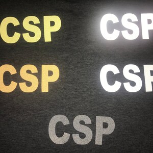 Iron on Custom Reflective Letters 3" Inch, 5 Colors - Etsy