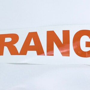 Custom Reflective Vinyl Letters - 2.5" Inch 8 Colors - Etsy