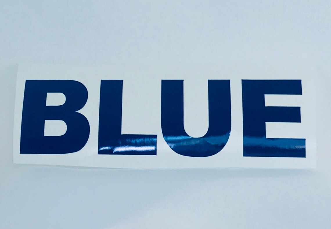 Custom Reflective Vinyl Letters 2.5 Inch 8 Colors - Etsy