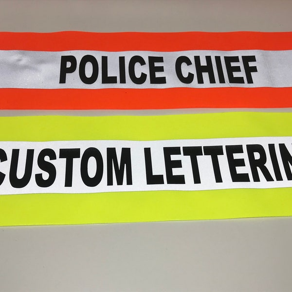 Police Reflective Iron On - Etsy