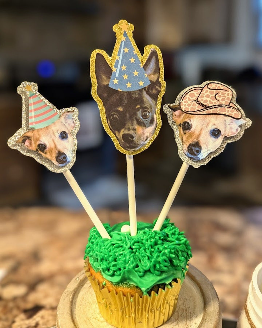 Custom Face Cupcake/cake Toppers Personalized Photo Cupcake - Etsy