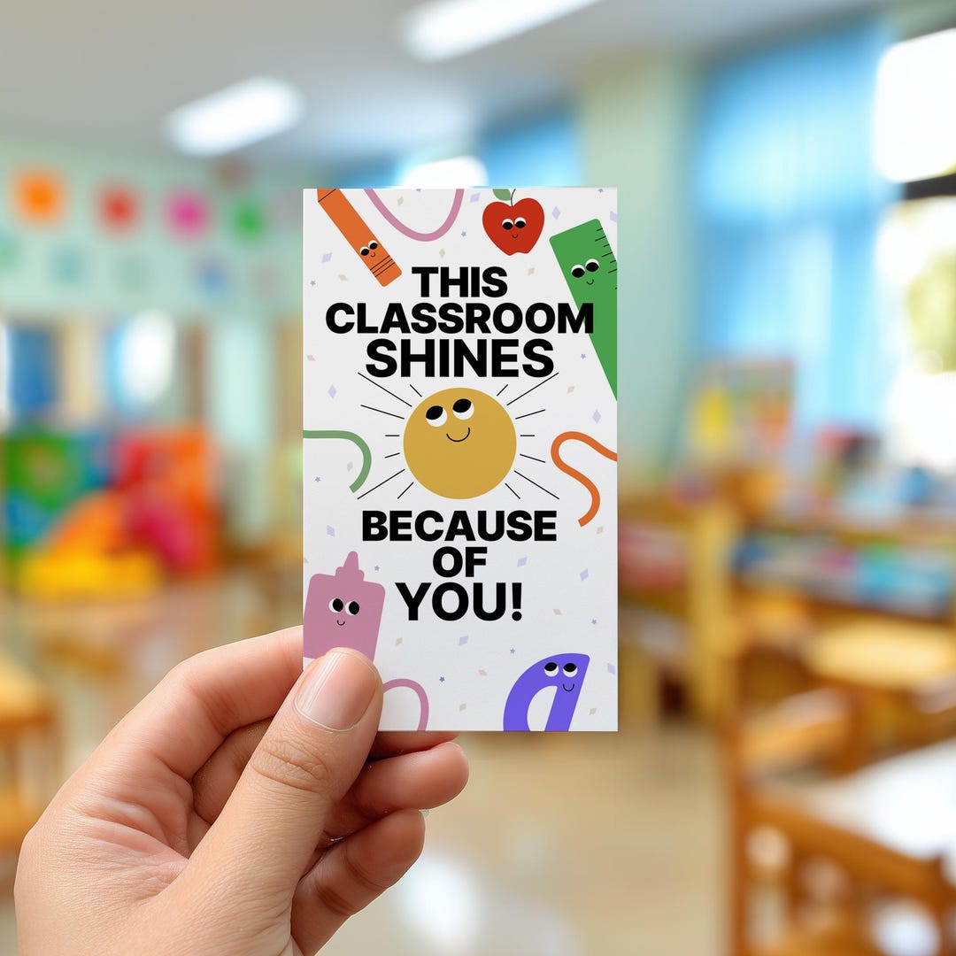Teacher Appreciation Gift Tags: Editable Thank You Printable (canva ...