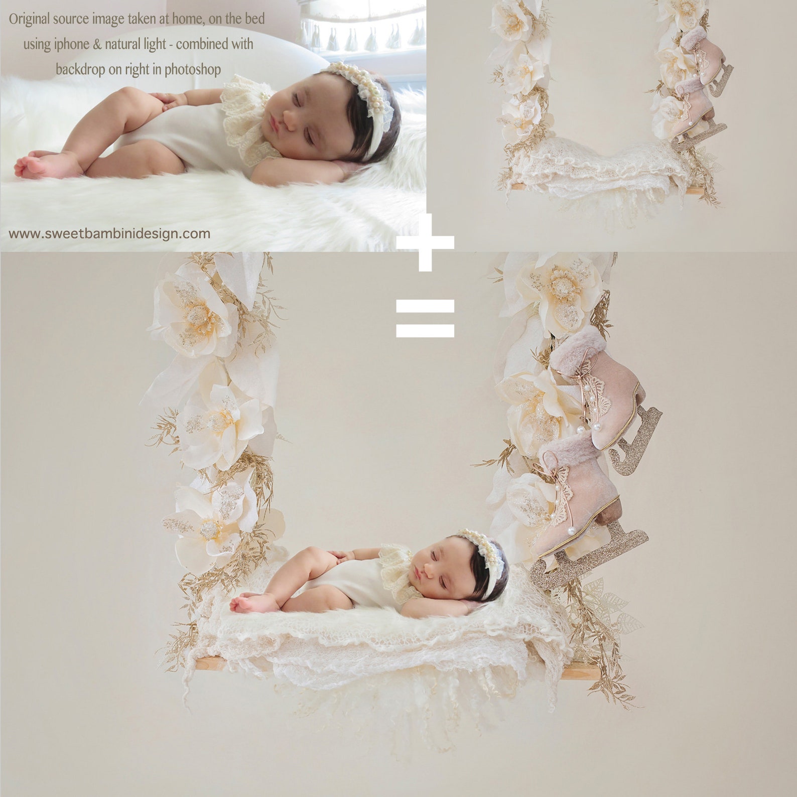 Digital Newborn Backdrop Editing Service - Etsy