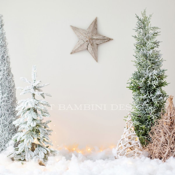Christmas Digital Backdrop - Etsy