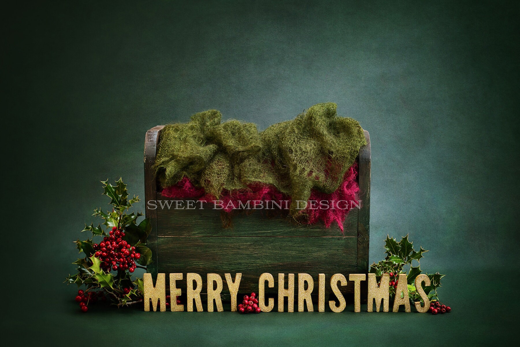 Christmas Newborn Photography Digital Backdrop for Boys or Girls ...