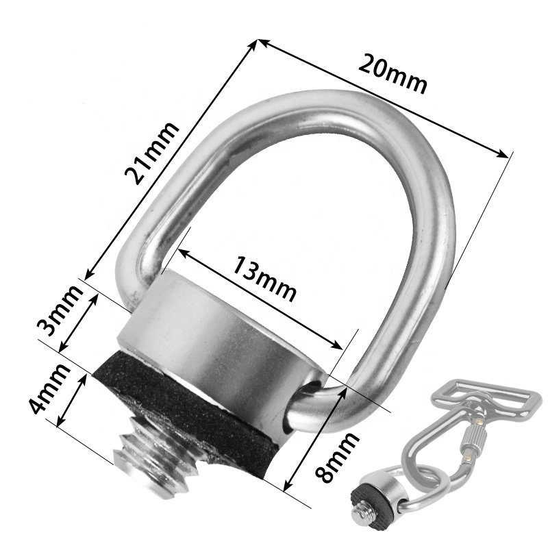 Pack of 6: 1/4" Camera Screw for Connecting DSLR/ Mirrorless to Strap ...
