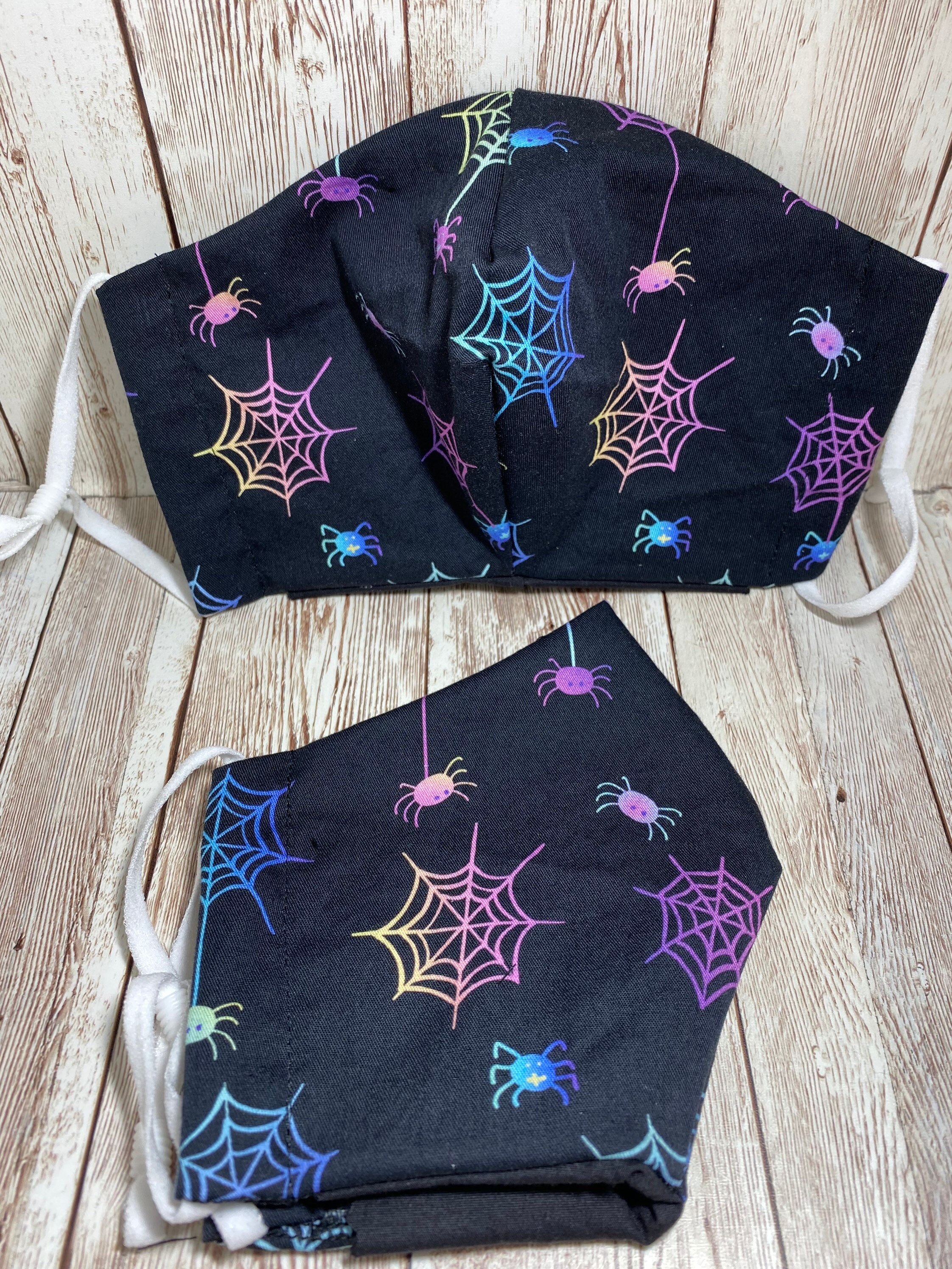 Rainbow Spiders Face Mask Nose Wire Reusable Filter Pocket | Etsy