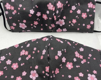 Cherry Blossom Face Mask - Etsy